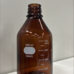 G0283/IWAKI/メジューム瓶/茶色/500ml | BIOff Jr.